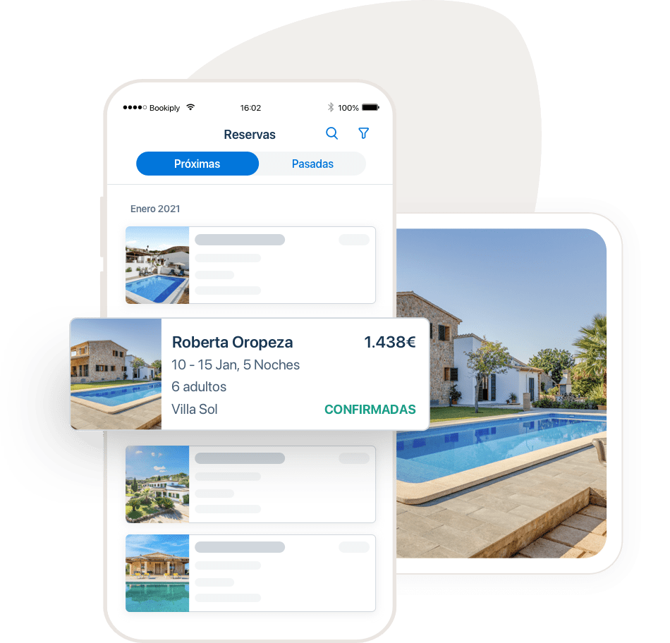 Bookiply - Más reservas para tu alquiler vacacional